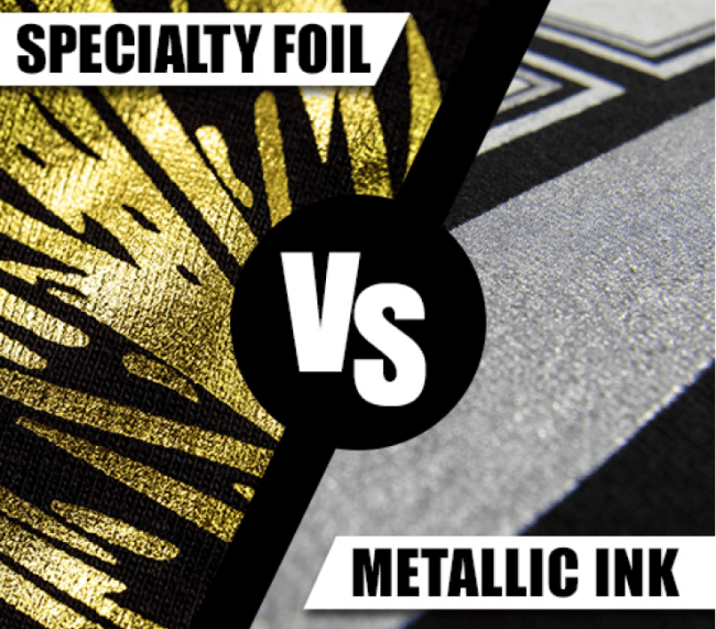 SCREENPRINTING FOIL VERSUS METALLIC INK: WHICH IS BETTER FOR YOUR ...